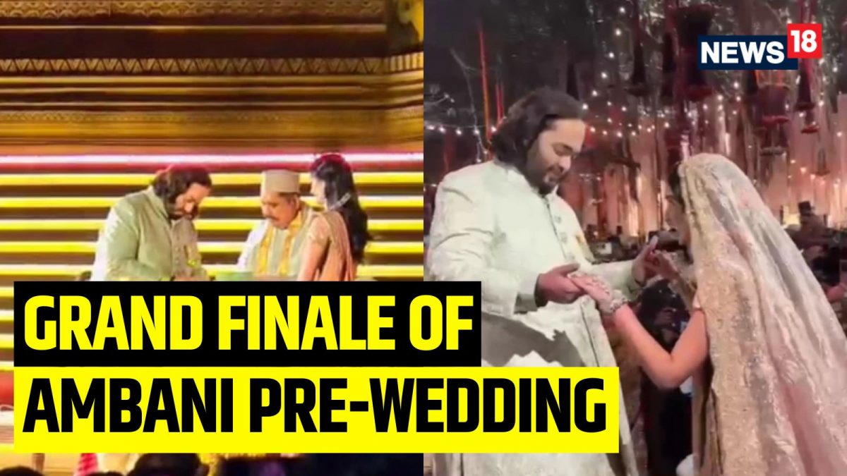 Watch: Anant Ambani-Radhika Merchants Hastakshar ceremony at Jamnagar ...