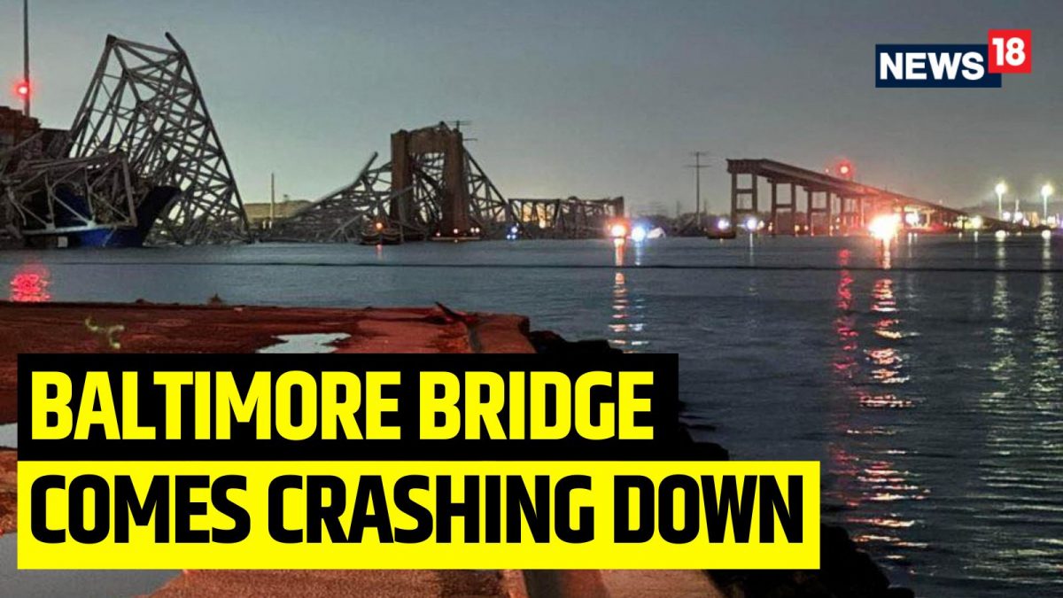 Francis Scott Key Bridge in Baltimore Collapses After Being Hit by Ship ...