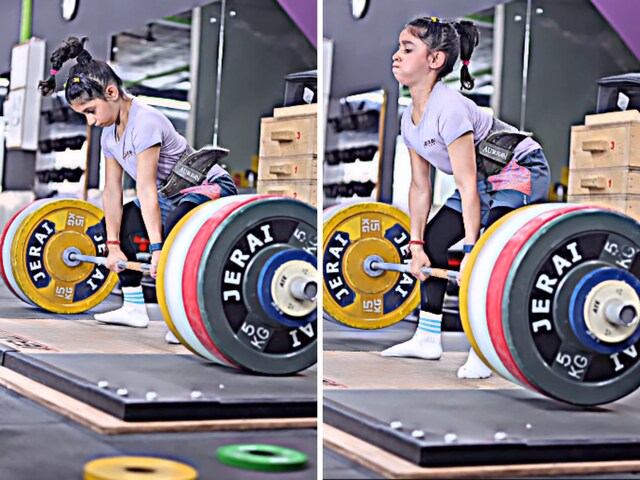 Watch: This 8-Year-Old Performs 70 Kg Deadlift Without Breaking A Sweat - News18