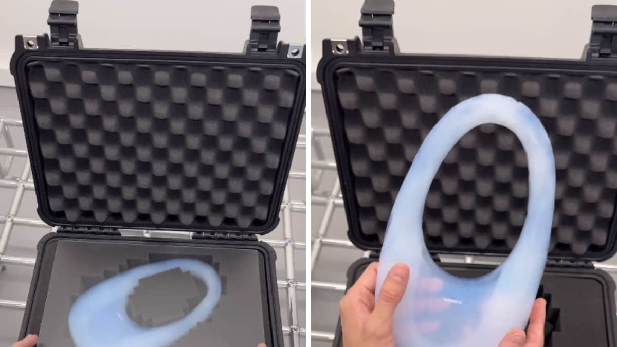 Coperni’s Air Swipe Bag Is Made Of 99 Percent Air And 1 Percent Glass ...