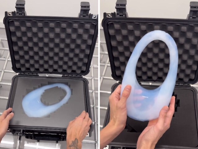 Coperni’s Air Swipe Bag Is Made Of 99 Percent Air And 1 Percent Glass ...