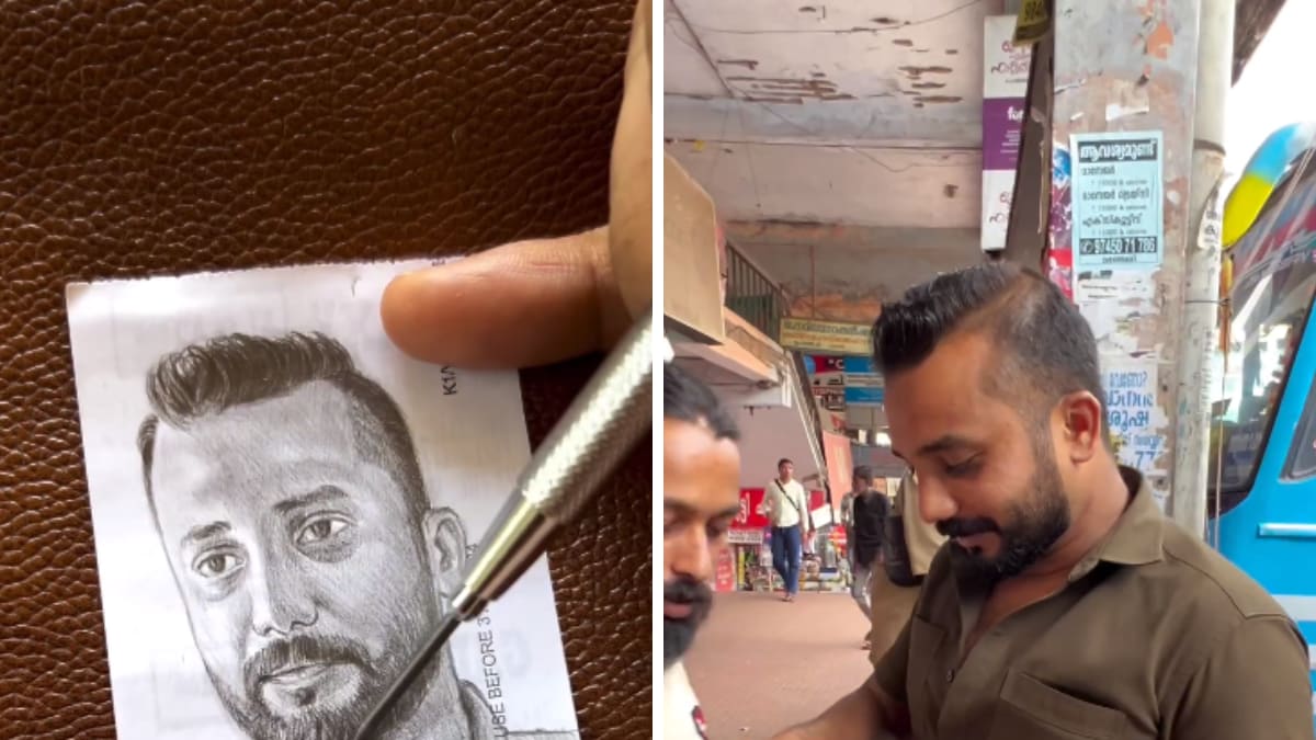 Man Makes Bus Conductor’s Sketch On Ticket, His Reaction Is Priceless ...
