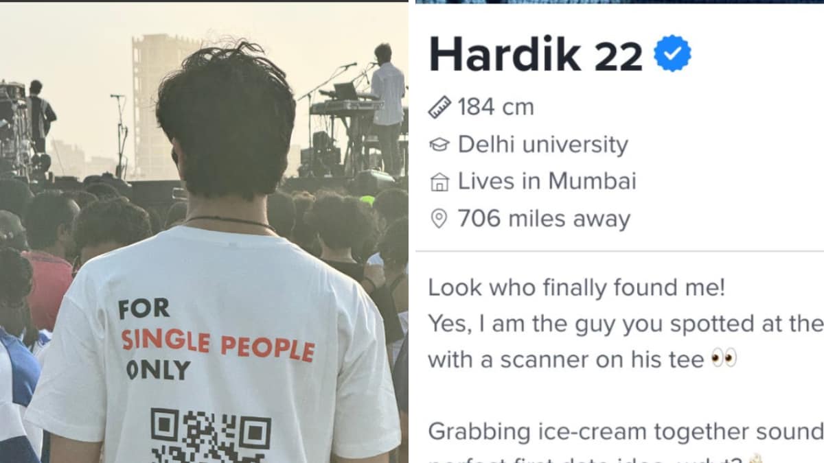 Fan Wears QR Code T-Shirt To Ed Sheeran’s Concert In Search Of Tinder ...