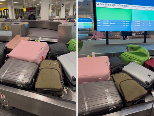 Frequent Flyer? This Video Of Baggage Carousel At US Airport Is A ...