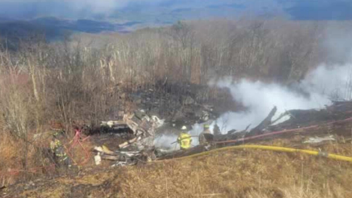 US: Five Dead After Private Jet Crashes and Burns In Rural Virginia ...