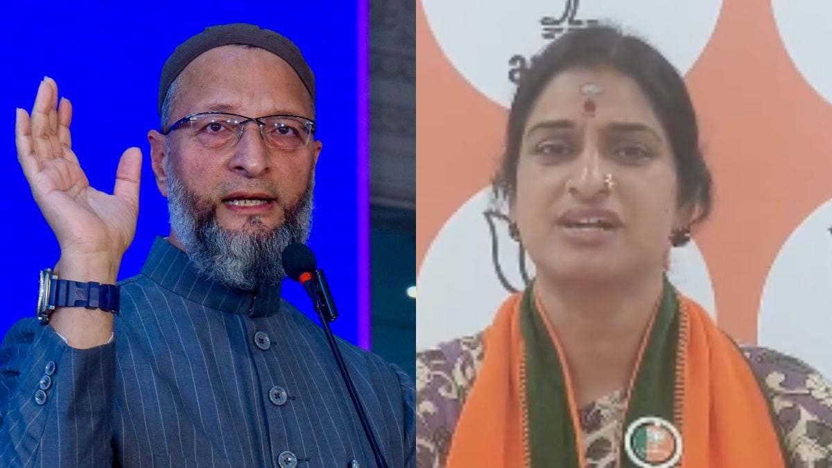 'He's Friends With ISIS, Kings' Group': BJP's Madhavi Latha Mocks Rival Owaisi Over 'Death ...