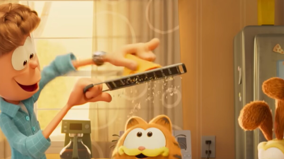 Chris Pratt's Cat Gets Sassy In The Garfield Movie Trailer; Watch Here ...