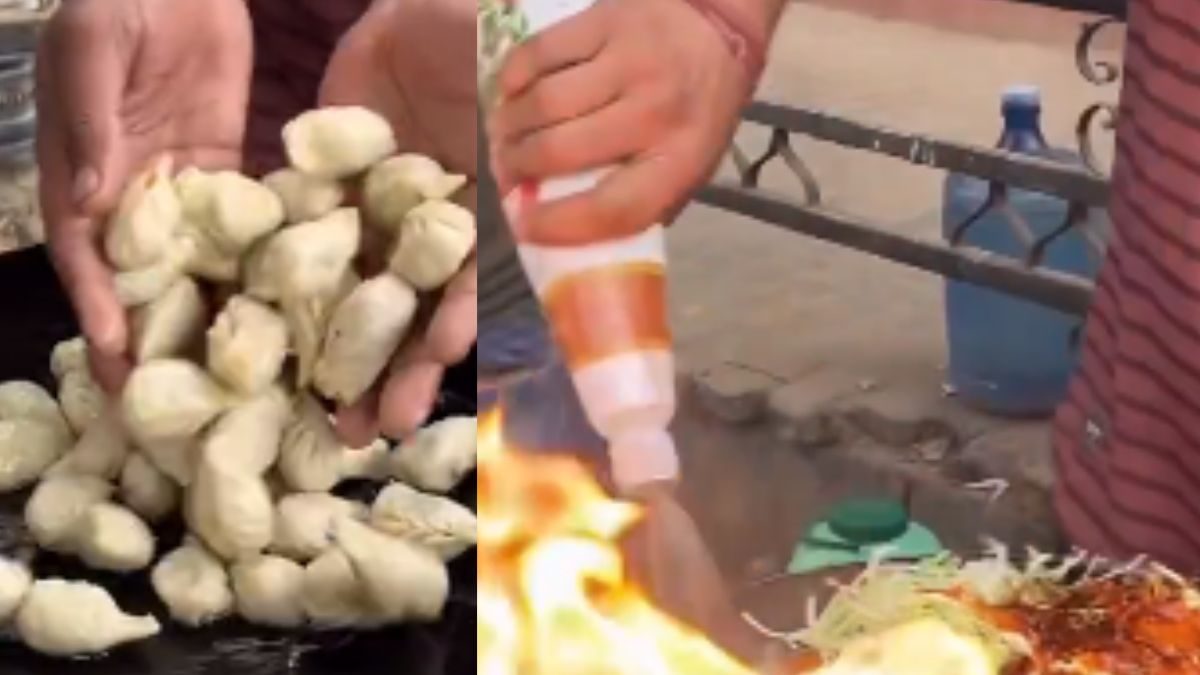 Foodies Give 10/10 To This Fire Momo Fusion | Viral News - News18