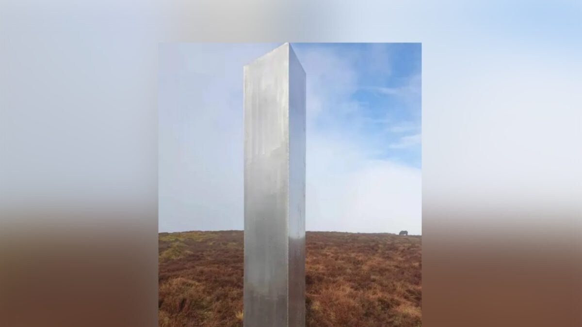 Mysterious Enormous Steel Monolith Appears Atop Hill in Wales - News18