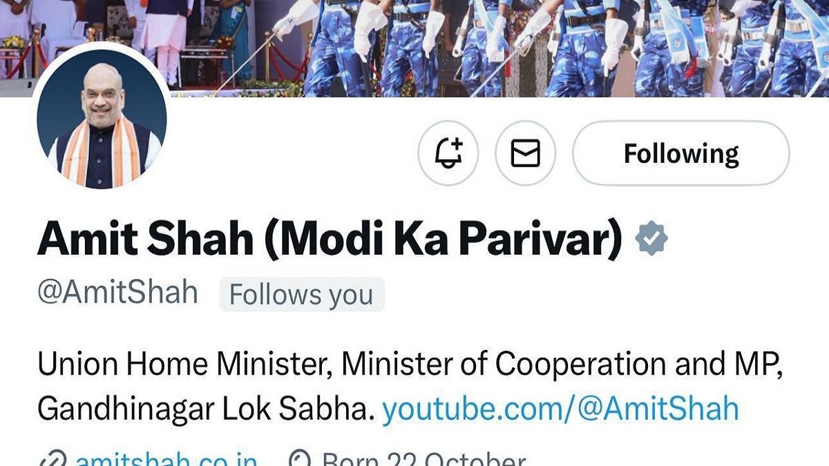 BJP Leaders Add 'Modi Ka Parivar' On X After Lalu Yadav's ‘PM Has No ...