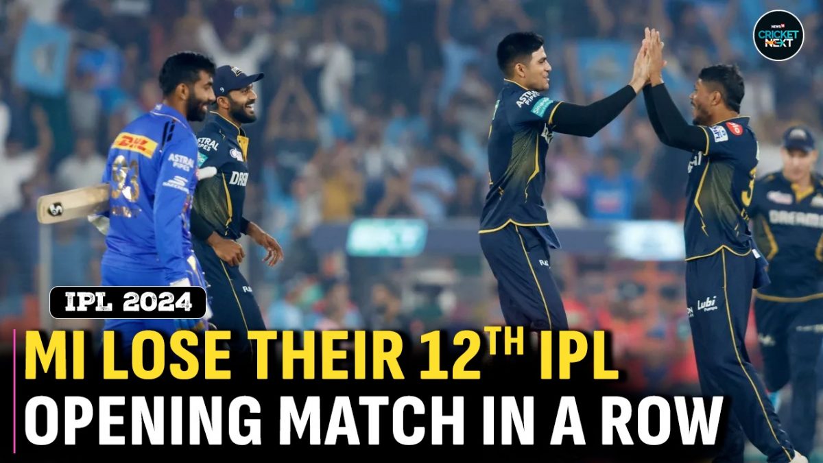GT vs MI IPL 2024: Mumbai Indians Lose Their 12th IPL Opening Match in ...