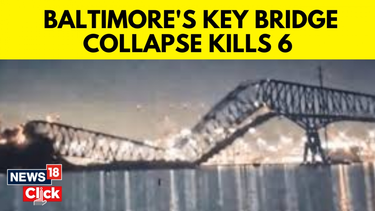 Six people presumed dead in Baltimore bridge collapse - News18