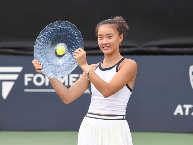 Yuan Yue Puts Away Wang Xiyu to Claim Maiden WTA Title - News18