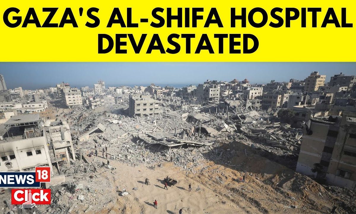 Gaza Al Shifa Hospital Destroyed | Israeli Troops In Gaza Leave Al ...