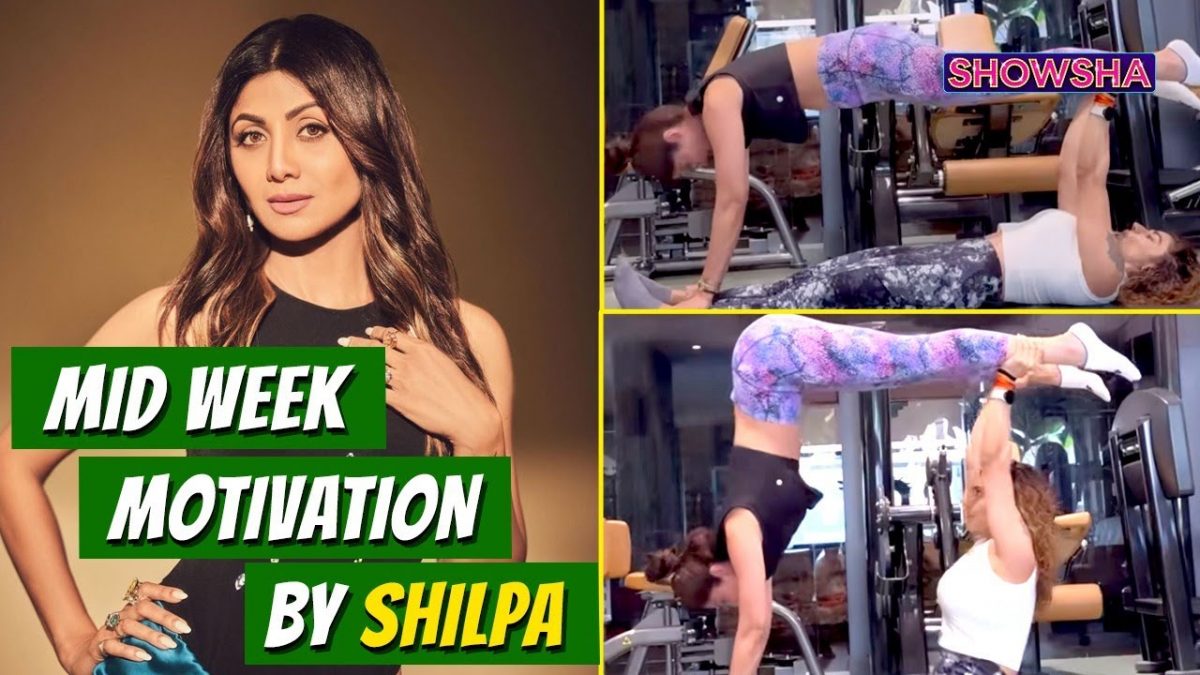 Shilpa Shetty Kills Mid-Week Blues By Doing Pike Push-Up Workout Like A Pro; WATCH - News18