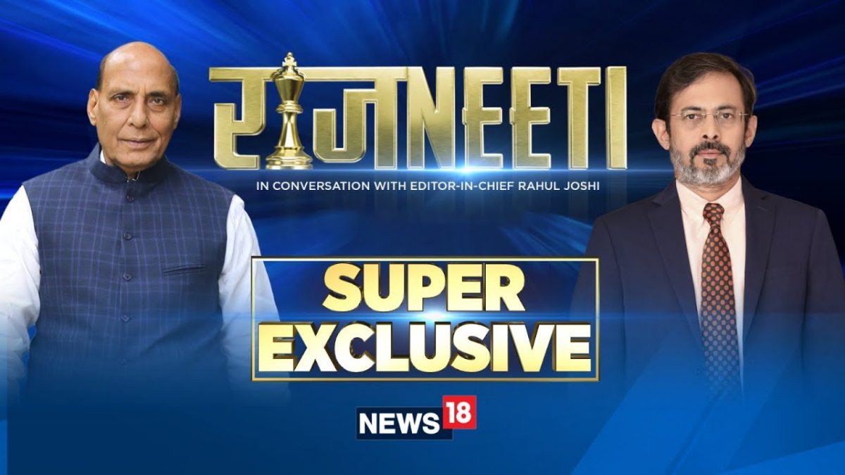 Defence Minister Rajnath Singh Interview | Rajnath Singh Exclusive Interview | News18 | N18V ...