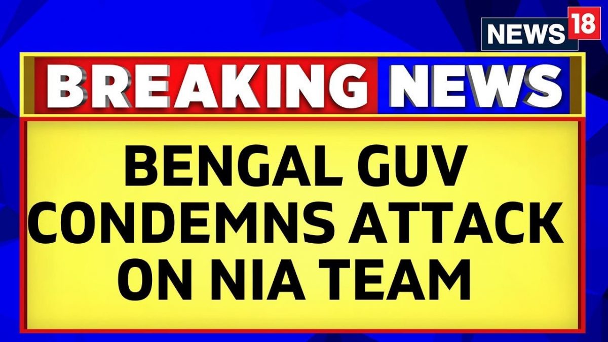 West Bengal News | Bengal Guv CV Ananda Bose Condemns Attack On NIA ...