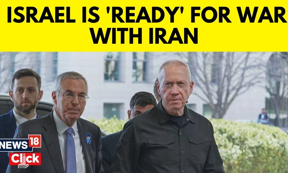 Israel Vs Iran | Israel Prepared To Handle Any Iran Scenario, Defence ...