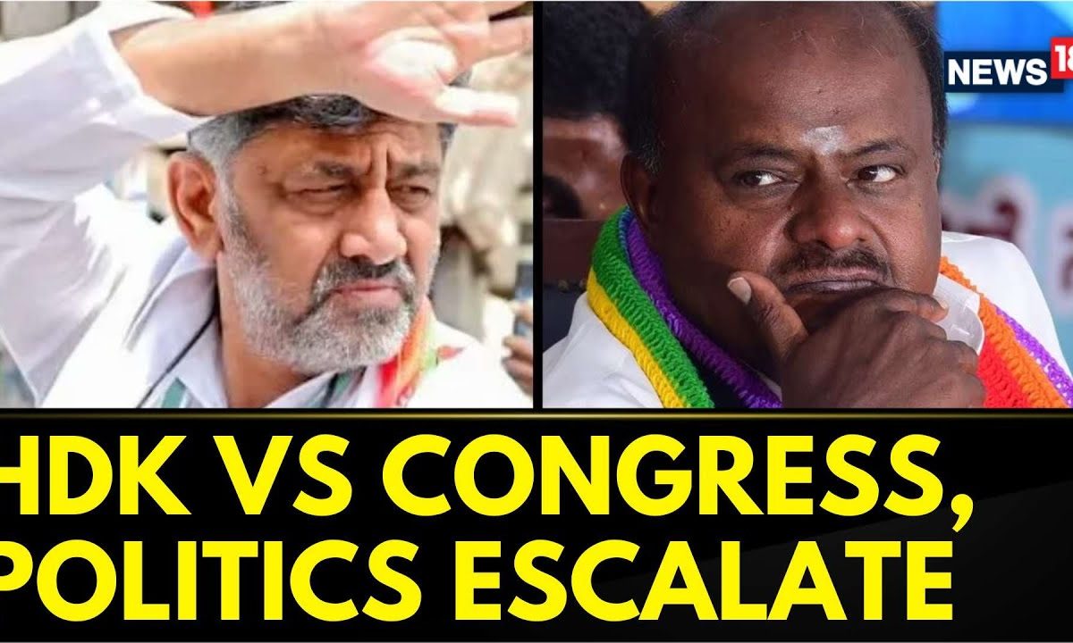 HDK Comment Row Snowballs Further: Congress Slams Former Karnataka CM ...