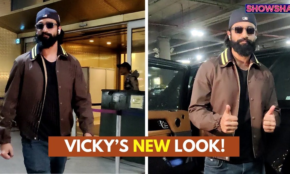 Vicky Kaushal Flaunts His New Look As He Returns To Mumbai I Watch - News18