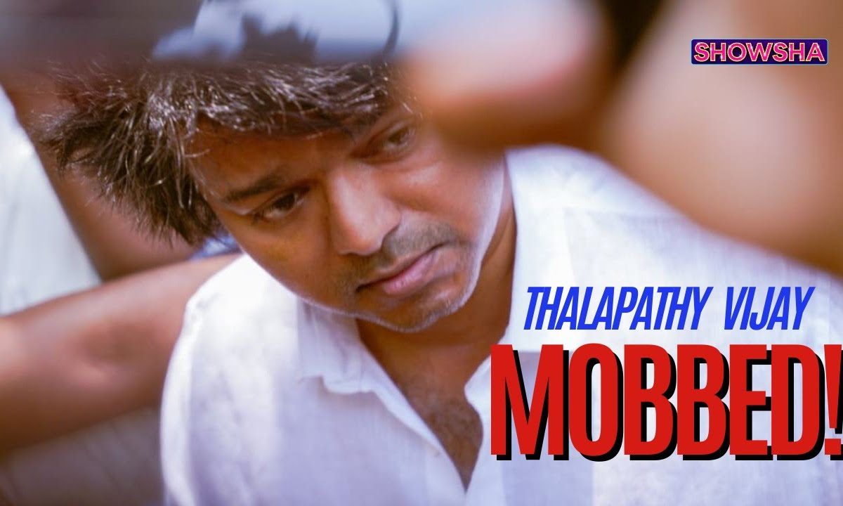 Thalapathy Vijay Steps Out To Cast His Vote, Crowd Goes WILD! I Watch ...