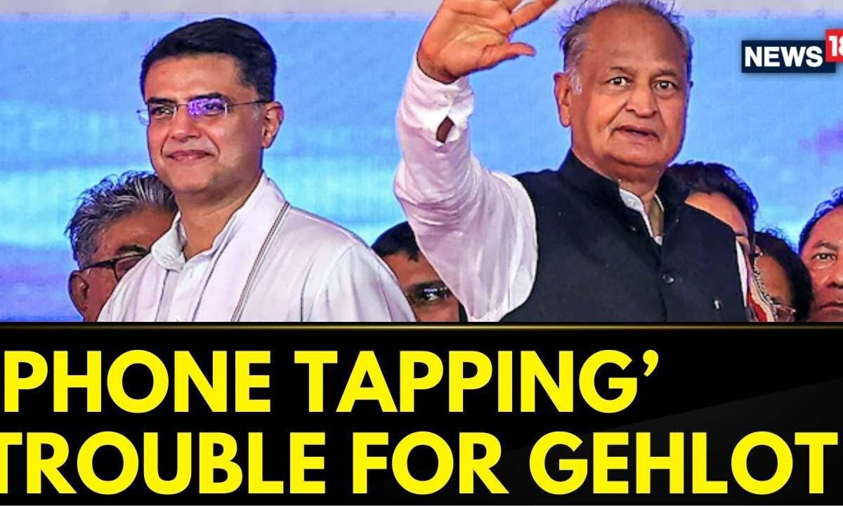 Ashok Gehlot Ordered Phone Tapping Of Pilot, During 2020 Rajasthan Cong Crisis, Claims Former ...