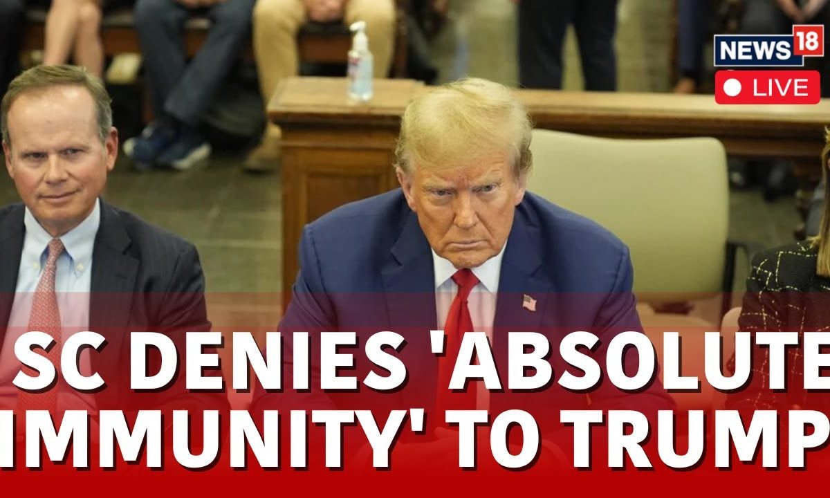 Trump Immunity Case Live Updates | Trump's Lawyers And Special Counsel ...