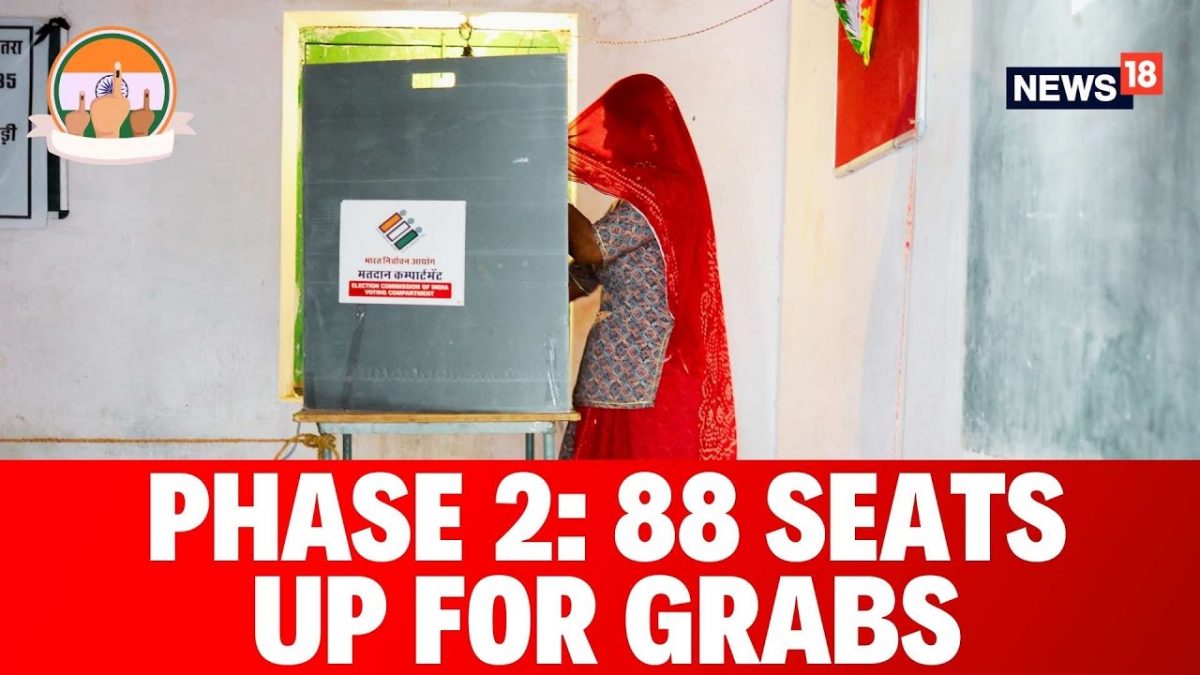 Phase 2 Lok Sabha | Key Battles Unfold: Phase 2 Polling in 88 Seats ...