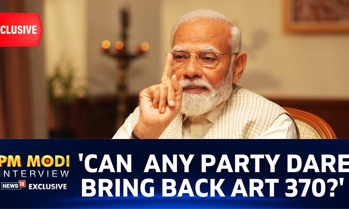 PM Modi Challenges Opposition: Can Any Party Dare Bring Back Article ...