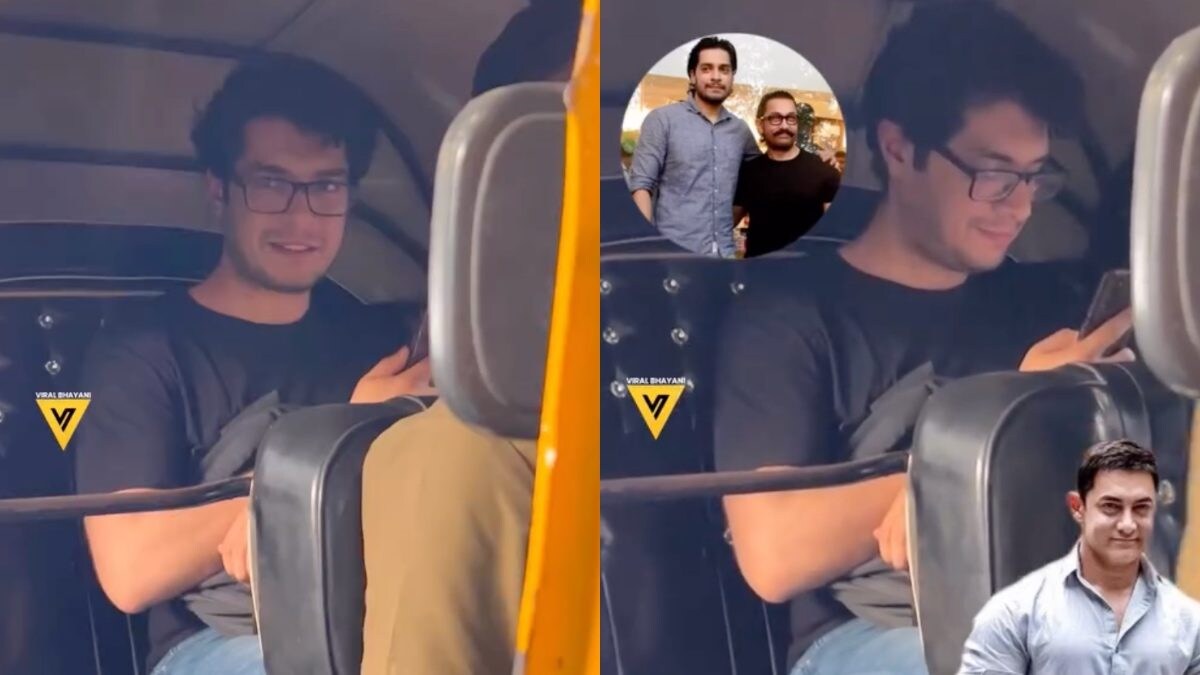 Aamir Khan's Son Junaid Takes Auto Ride Despite Dad's 'Rs 1,862 Cr Net Worth'; Netizens React ...