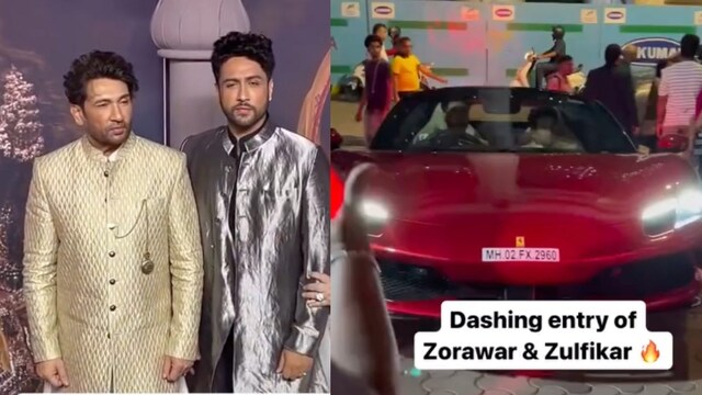 Adhyayan Suman Drives A Swanky Ferrari Worth Rs 6.2 Cr To Heeramandi ...