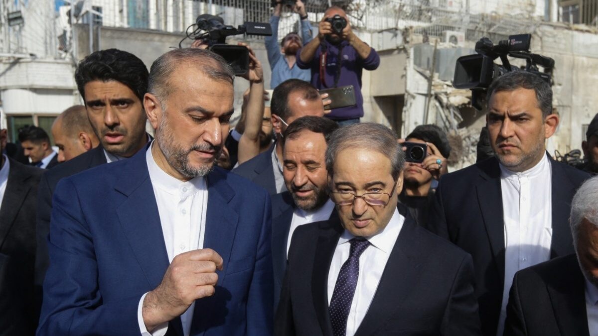 Iran Opens New Consulate In Syria's Damascus Week After Alleged Israeli ...