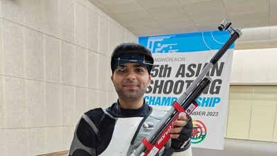 Shooting Olympic Selection Trials: Arjun Babuta Breaks Record in Men ...