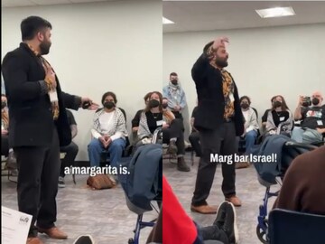 Video: Activists Chant 'Death To America And Israel' In Farsi At ...
