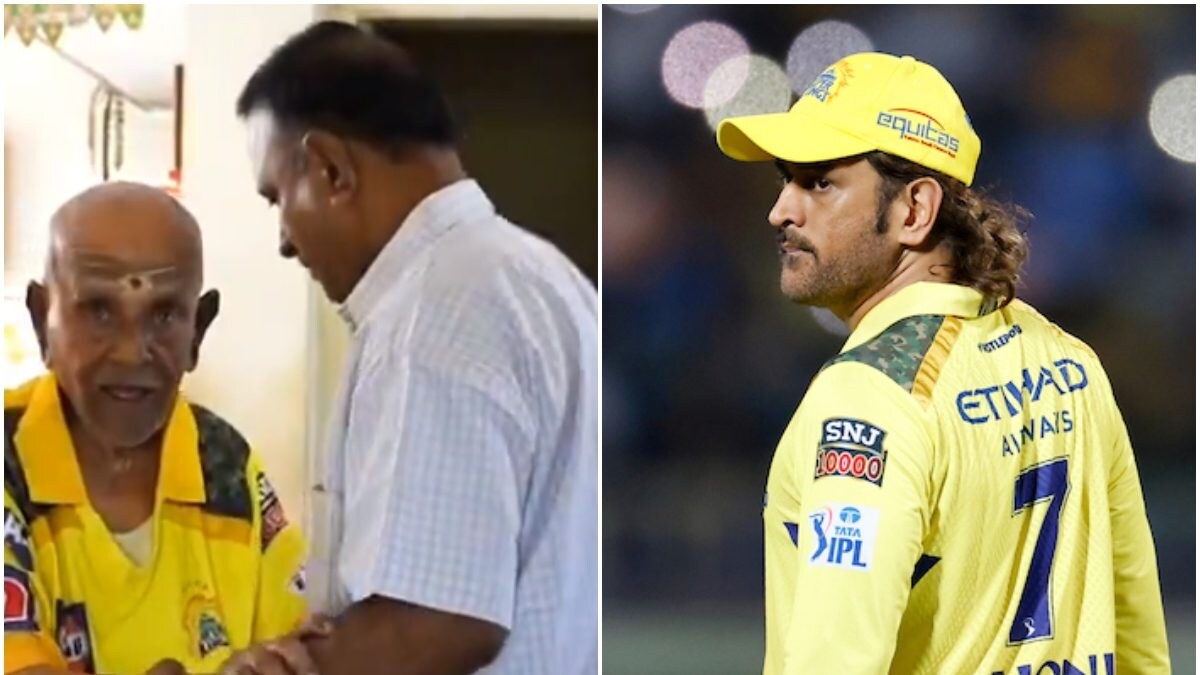 Meet 'Thala' MS Dhoni's 103-year-old Die-hard Fan S Ramdas - News18