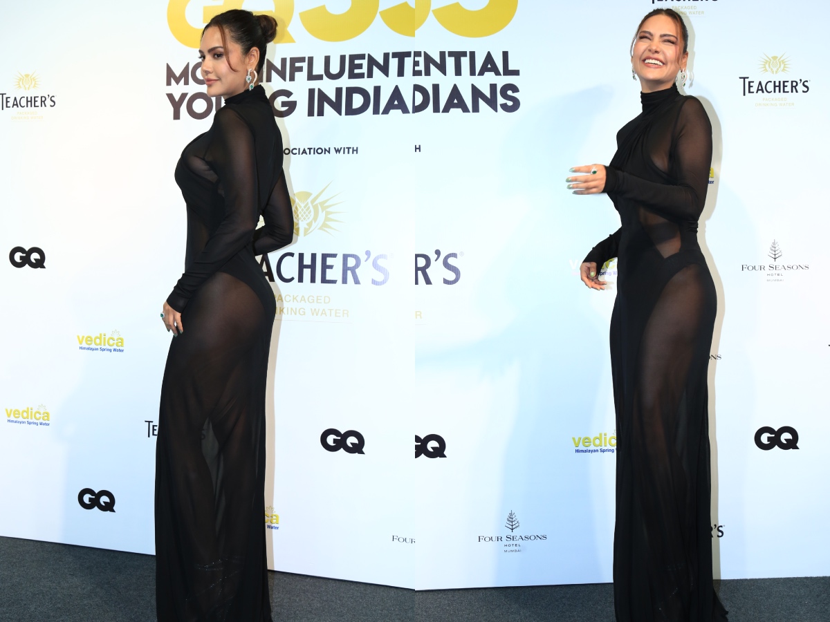 Sexy Esha Gupta Bares It All In A Very Racy See Through Gown Hot