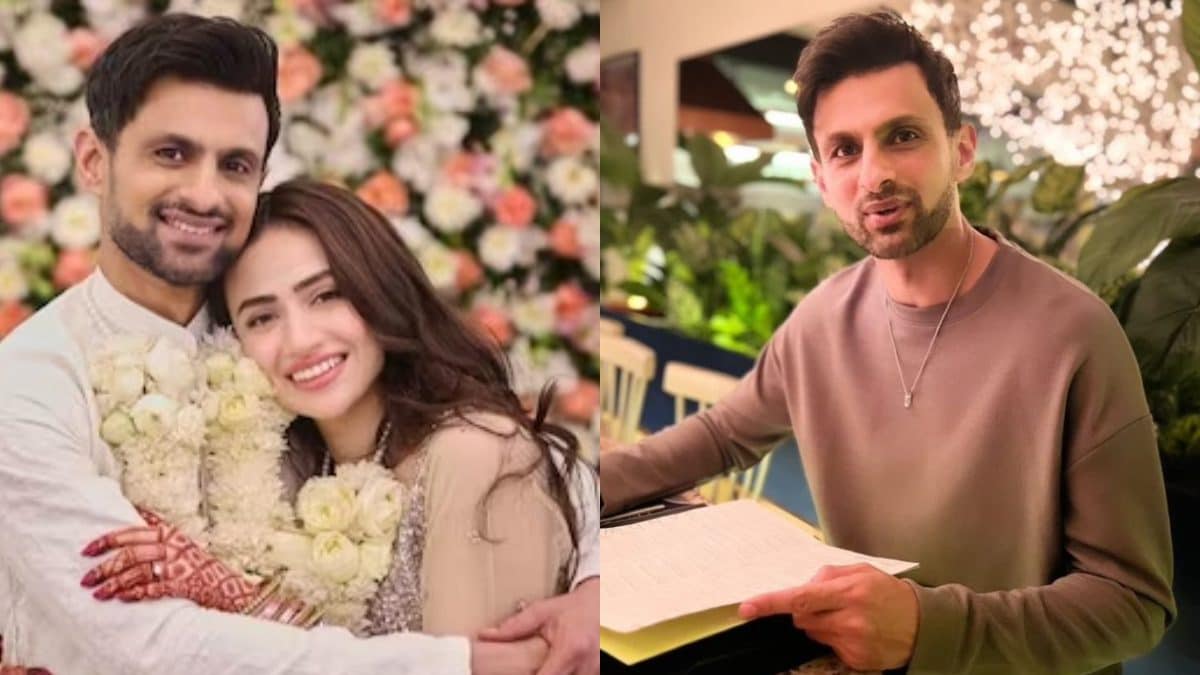 Shoaib Malik’s Wife Shares His Pics Amid Reports of Him Sending ‘Flirty’ DMs to Nawal Saeed; He ...