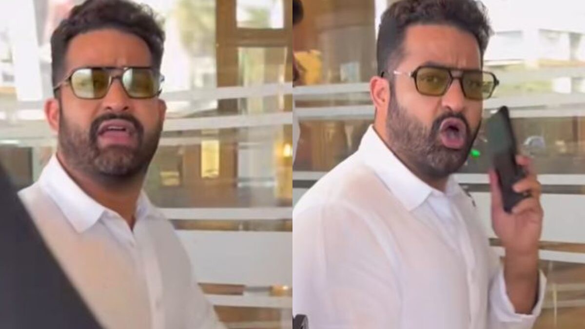 Jr NTR Loses His Calm After Man Takes His Video Without His Permission ...