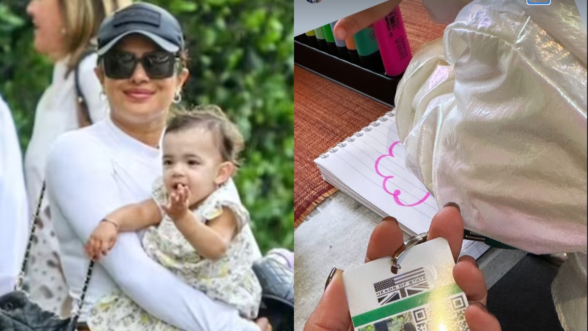 Priyanka Chopra Shares Malti’s ID Card From Heads Of State Shoot, Call ...