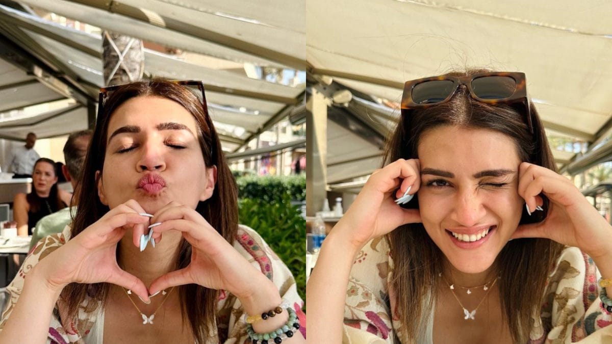 Kriti Sanon Looks Sun-Kissed And Glowing As She Pouts for the Camera ...