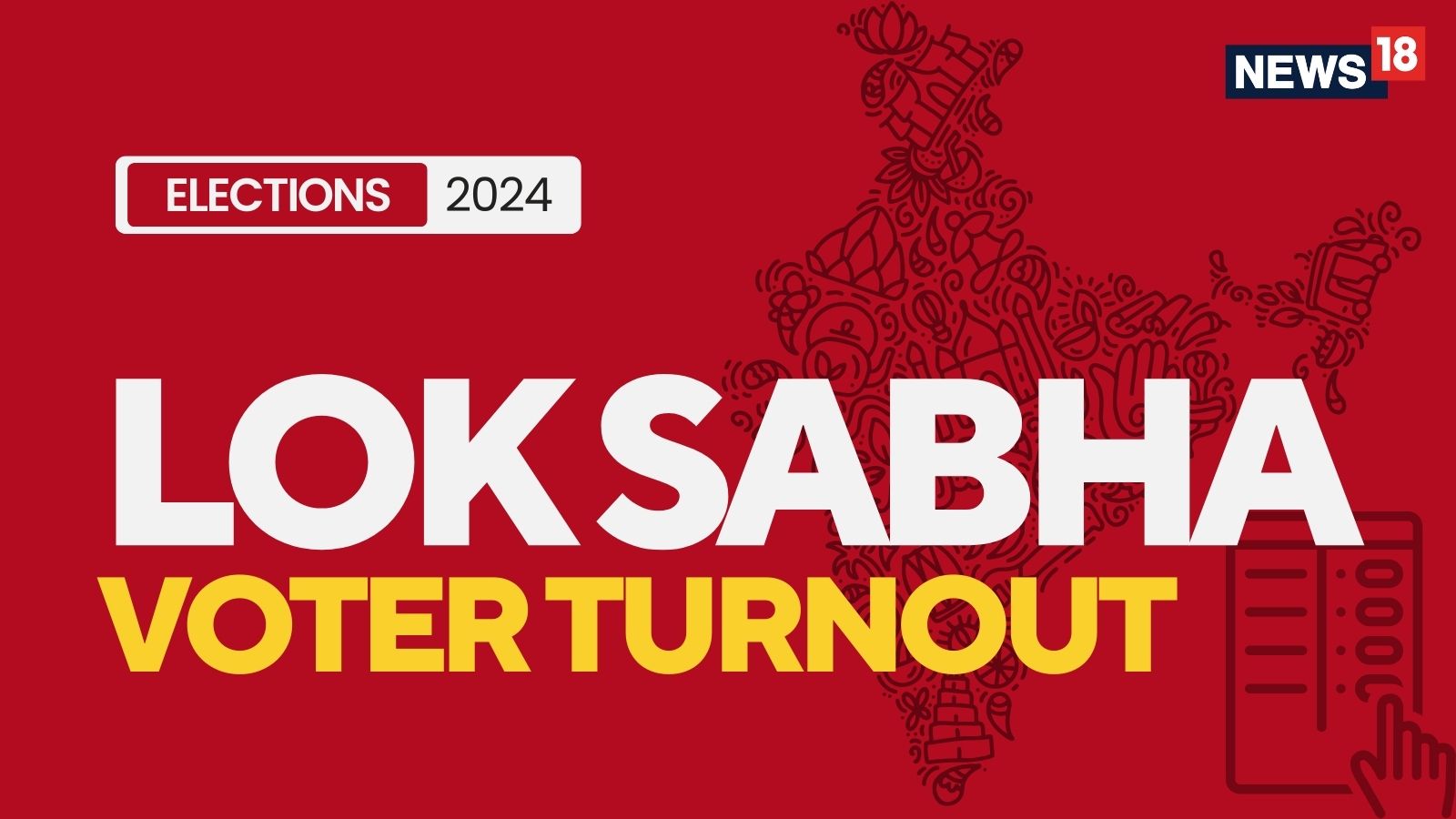 LIVE Voter Turnout: Lok Sabha Election 2024 : vimarsana.com