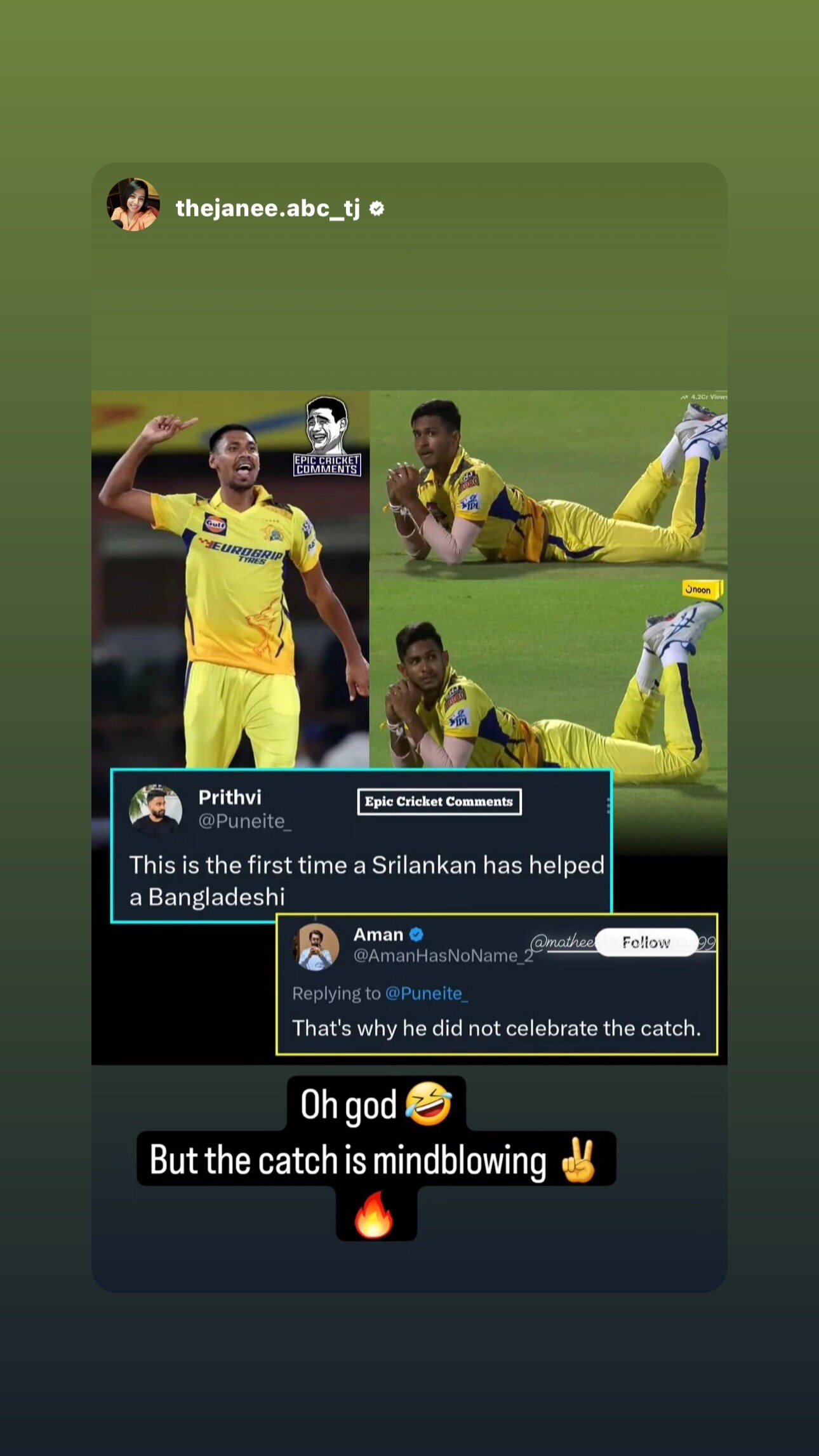 IPL 2024: Matheesha Pathirana’s Stunning Catch Off Mustafizur Rahman's ...