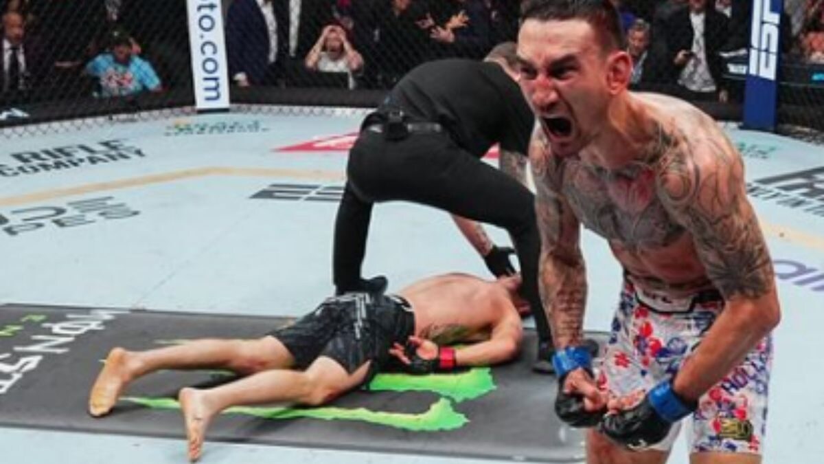 UFC 300: Max Holloway Delivers Legendary Buzzer Beater Knockout to ...