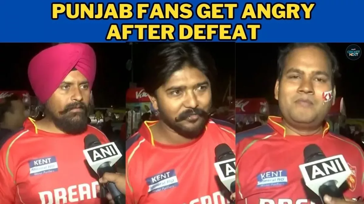 Punjab Fans Get Angry After Defeat | Pbks vs Kkr Match Fans Reaction ...