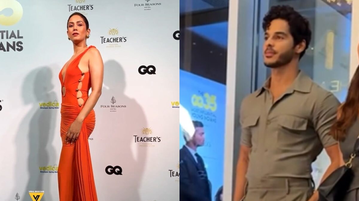 Mira Rajput Looks Sexy in Plunging Neckline Gown, Ishaan Khatter's Reaction Goes Viral; Watch ...