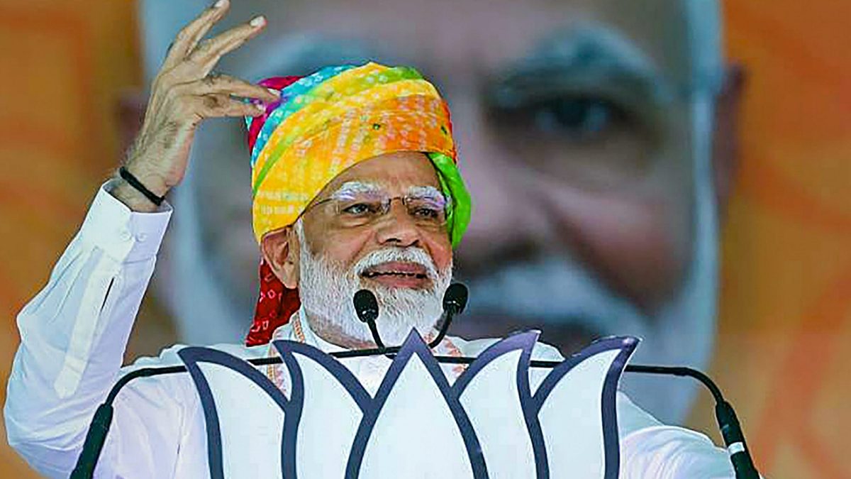 PM Modi Says Congress Wants To Take Away Women's Gold, Mangalsutra ...