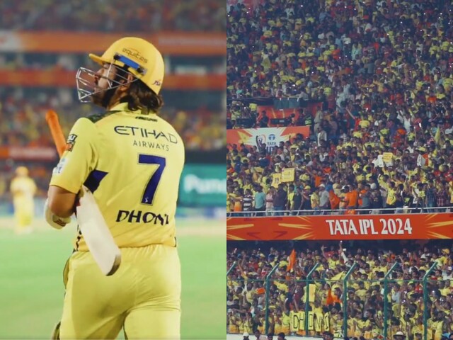 Watch: Fans go Berserk as MS Dhoni Walks in to Bat Against SRH in ...