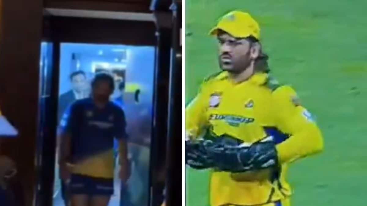MS Dhoni Spotted Limping as Video Surfaces of the CSK Legend Hobbling ...