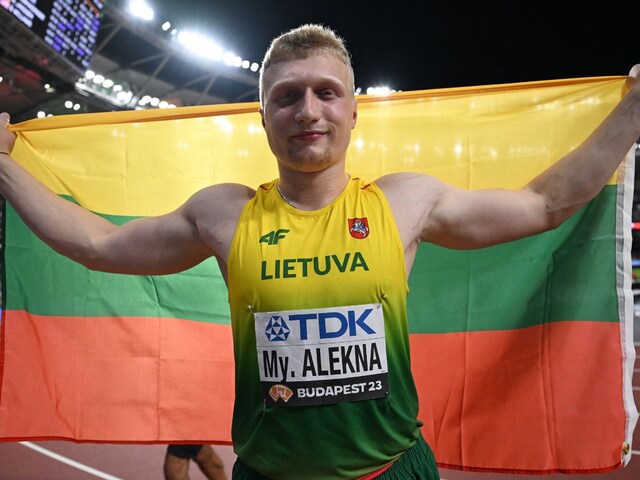 Youngster Mykolas Alekna Breaks 38-year Record for Discus Throw in Oklahoma - News18