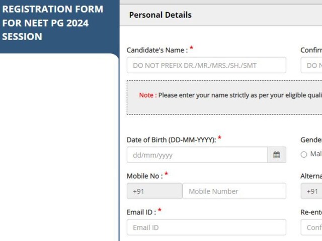 NEET PG 2024 Application Process Begins; Check Exam Schedule, Steps to ...